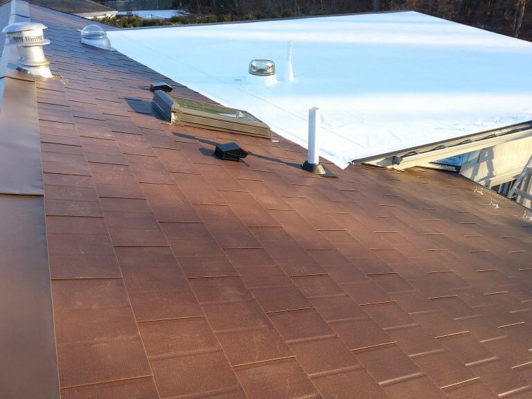 Aluminum Shingles Roof | Roofing Services MA | ID Flat Roof