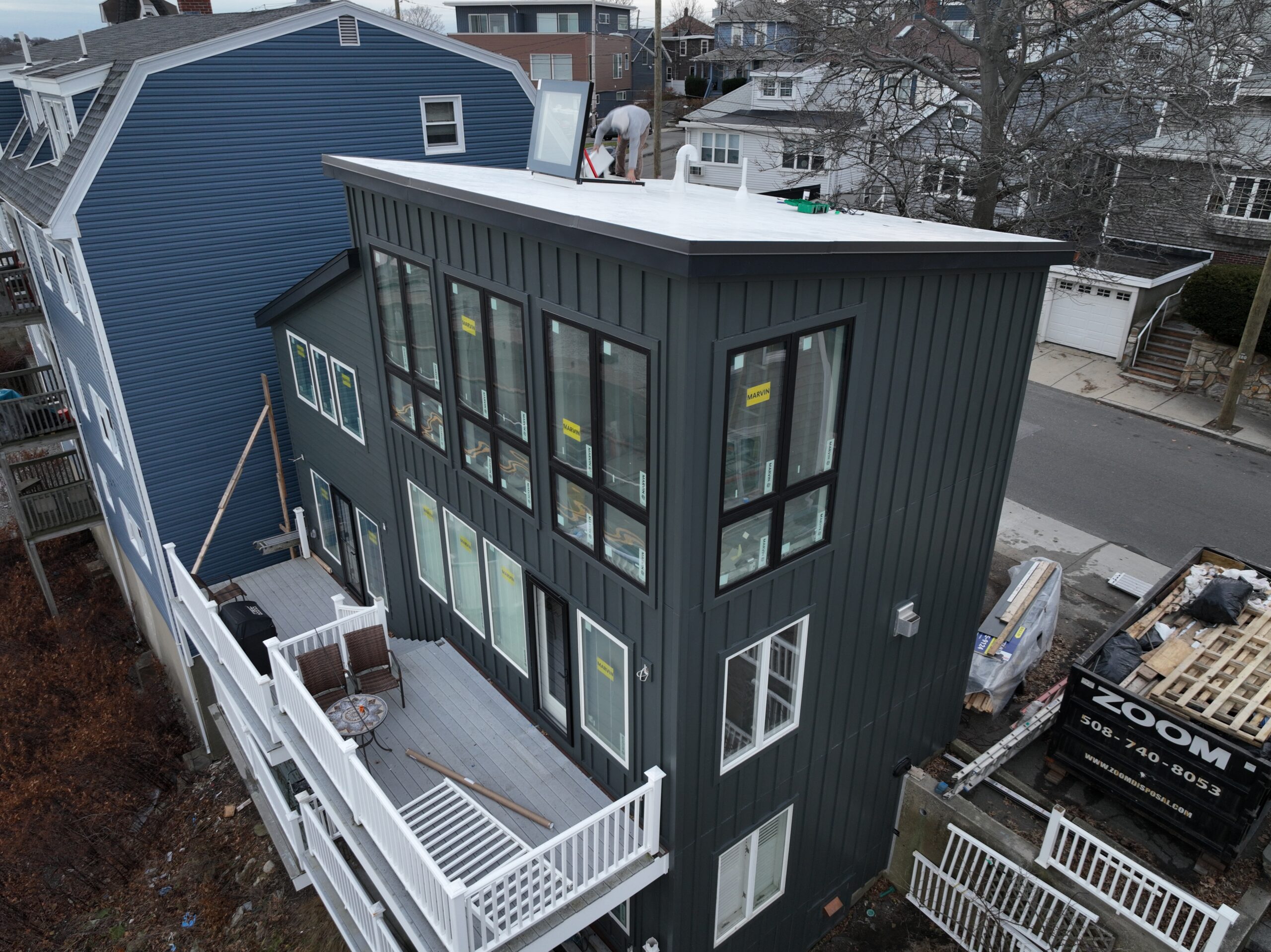 Revere Home Makeover: ID Flat Roof's Stunning Renovation